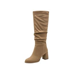 Tamaris Stiefel Damen Gr&ouml;&szlig;e 40 beige Winterschuhe