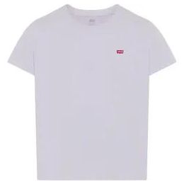 Levi's T-Shirt LEVI'S PLUS "PL THE PERFECT", Damen, Gr. XXL (50/52), thistle, Single Jersey, Obermaterial: 100% Baumwolle, bestickt, unifarben, gerade hüftbedeckend, Rundhals, Shirts, mit Logo-Stickerei