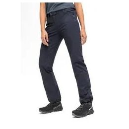 Outdoorhose Maier Sports "DA-HOSE LINING EL. LULAKA WINTER", Damen, Gr. 38, N-Gr, blau (night sky), Obermaterial: 90% Polyamid, 10% Elasthan, sportlich, Hosen