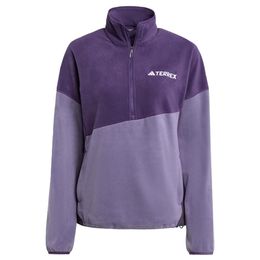adidas terrex Athletic Sweatshirt 'Multi Climawarm Fleece' female Purple size XXL