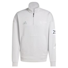 adidas Performance Athletic Sweatshirt 'Mercedes - AMG Petronas Formula One Team Silver Arrows' male Grey size XS