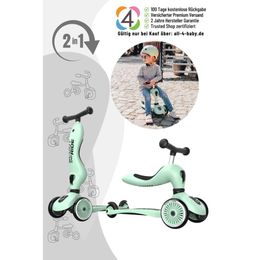 Scoot & Ride Scoot&Ride Highwaykick 1 Rutscherfahrzeug und Scooter - Farbe: Kiwi | Gr.: onesize