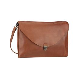 Harold'S Harold's Bodybag Fold Handbag Clutch L FO3 in Cognac | Gr.: onesize