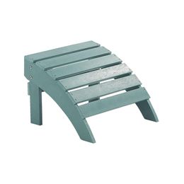 Beliani Fu&szlig;hocker ADIRONDACK in Blau - (W) 50 x (H) 34 x (L) 43 cm | Gr.: onesize