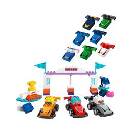 DUPLO F1 Team Rennautos mit Rennfahrern in Mehrfarbig ab 2 Jahre | Gr.: onesize