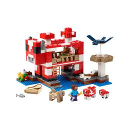 Lego Minecraft Das Pilzkuh-Haus in Mehrfarbig ab 8 Jahre | Gr.: onesize