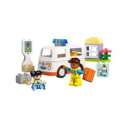 DUPLO Rettungswagen mit Fahrer in Mehrfarbig ab 2 Jahre | Gr.: onesize