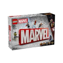 Lego Marvel MARVEL Logo & Minifiguren in Mehrfarbig ab 12 Jahre | Gr.: onesize