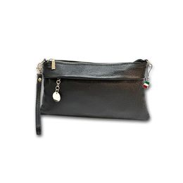 Leder Clutch Florence Tasche schwarz ca. 25cm | Gr.: onesize