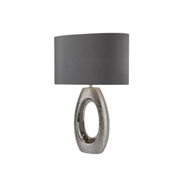 Licht-Erlebnisse Tischlampe (B)20 x (L)40 x (H)61 cm in Chrom Grau | Gr.: onesize