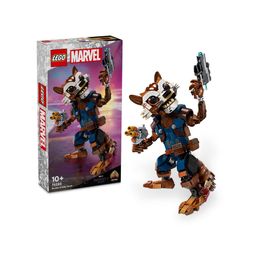 Lego Super Heroes Rocket & Baby Groot in Mehrfarbig ab 10 Jahre | Gr.: onesize