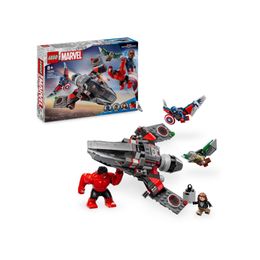 Lego Marvel Showdown zwischen Captain America und Red Hulk in Mehrfarbig ab 8 Jahre | Gr.: onesize