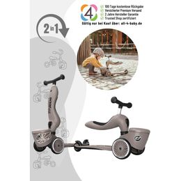 Scoot & Ride Highwaykick 1 Lifestyle - Farbe: brown lines | Gr.: onesize