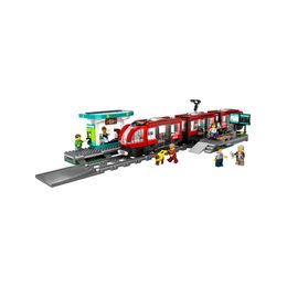 Lego City Straßenbahn mit Haltestelle in Mehrfarbig ab 7 Jahre | Gr.: onesize