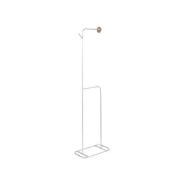 Beliani Kleiderständer EUREKA in Silber - (W) 48 x (H) 171 x (L) 30 cm | Gr.: onesize