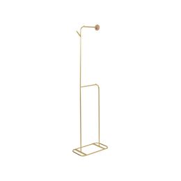 Beliani Kleiderständer EUREKA in Gold - (W) 48 x (H) 171 x (L) 30 cm | Gr.: onesize