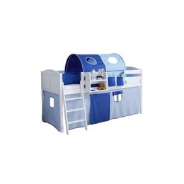 Ticaa Hochbett Eric Country in Hellblau-Dunkelblau | Gr.: onesize