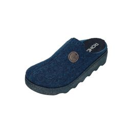 Rohde Hausschuhe FOGGIA 6120-54 in blau | Gr.: 40