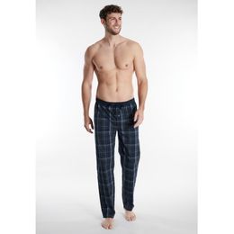 Ceceba Lange-Hose Canadian in blau-dunkel-Karo | Gr.: 48