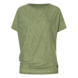 super.natural Merino T-Shirt W YOGA LOOSE TEE in grün | Gr.: M