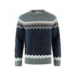 Fjällräven FJÄLLRÄVEN Övik Knit Sweater in Blau | Gr.: L