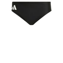 adidas Performance Sportbadehose 'Solid Swim' Herren Gr&ouml;&szlig;e XXS schwarz / wei&szlig;