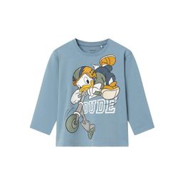 name it Jungen langarm Shirt mit Disney Motiv in Blau | Gr.: 92