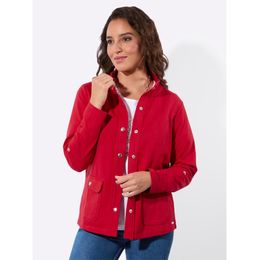WITT WEIDEN Shirtjacke in rot | Gr.: 38