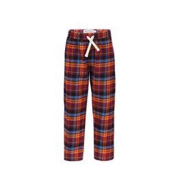 Band of Rascals Pyjama Hose. " Flannel Pants. " in red | Gr.: 146
