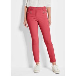 GOLDNER Lange Schlupfhose BELLA in rot | Gr.: 42