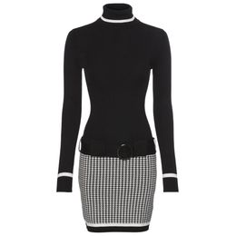 Laura Scott Strickkleid in schwarz | Gr.: 44