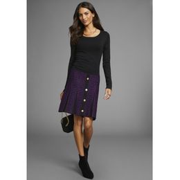 Laura Scott Strickkleid in schwarz | Gr.: 38