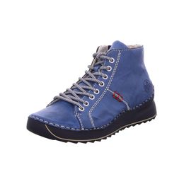 Rieker Schnürboot Warmfutter in blau | Gr.: 42