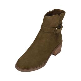 Toms Shoes TOMS Stiefeletten HAILEY BUCKLE 10022560 in grün | Gr.: 38,5