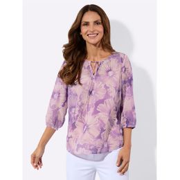 WITT WEIDEN Druckbluse in orchidee-rosé-bedruckt | Gr.: 36