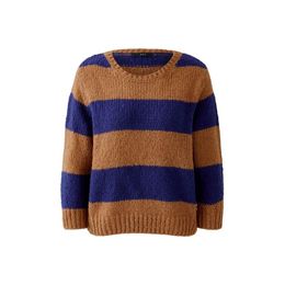 Oui Pullover ESMY in dk camel blue | Gr.: 40