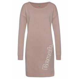 Bench Sweatkleid in beige-wei&szlig; | Gr.: 32/34