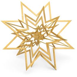 Abtei Königsmünster Stern Messing handgeschmiedet