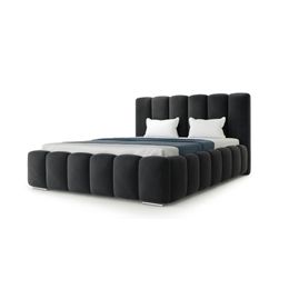 Höffner Polsterbett Baron schwarz Maße (cm): B: 220 H: 112 » Höffner