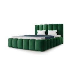 Höffner Polsterbett Baron grün Maße (cm): B: 220 H: 112 » Höffner