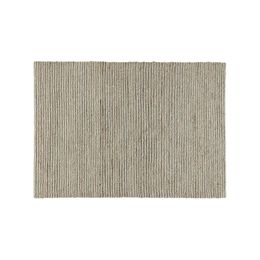 Höffner Handweb-Teppich Kima ¦ beige ¦ Jute,Wolle ¦ Maße (cm): B: 90 » Höffner