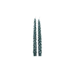 Höffner Stabkerze Tannenbaum 2er Set grün Wachs Maße (cm): H: 26,4 Ø: 5.7 » Höffner