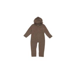 H&ouml;ffner Merino Baby Overall Wollfleece braun &raquo; H&ouml;ffner