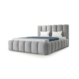Höffner Polsterbett Baron grau Maße (cm): B: 220 H: 112 » Höffner