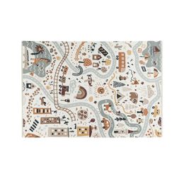 H&ouml;ffner Kinderteppich Street &brvbar; beige &brvbar; Baumwolle &brvbar; Ma&szlig;e (cm): B: 115 &raquo; H&ouml;ffner