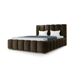 Höffner Polsterbett Baron braun Maße (cm): B: 220 H: 112 » Höffner