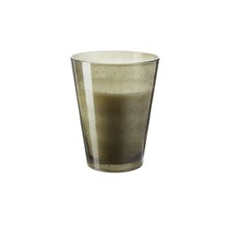 HOME STORY Kerze im Glas grau Glas,Wachs Maße (cm): H: 23 Ø: 18.5 » Höffner