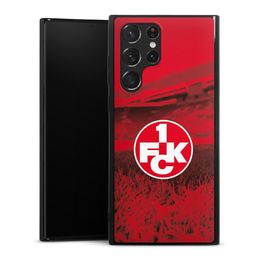 DeinDesign Galaxy S22 Ultra Handy Silikon H&uuml;lle Case schwarz Handyh&uuml;lle 1. Fck 1. Fc Kaiserslautern Official Licensed Product