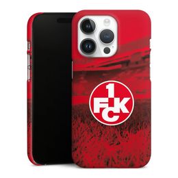 DeinDesign iPhone 14 Pro Handy Premium Case Smartphone Handyh&uuml;lle Schutzh&uuml;lle matt 1. Fck 1. Fc Kaiserslautern Official Licensed Product Premium Case