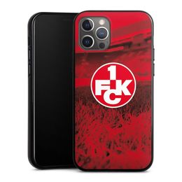 DeinDesign iPhone 12 Pro Handy Silikon H&uuml;lle Case schwarz Handyh&uuml;lle 1. Fck 1. Fc Kaiserslautern Official Licensed Product